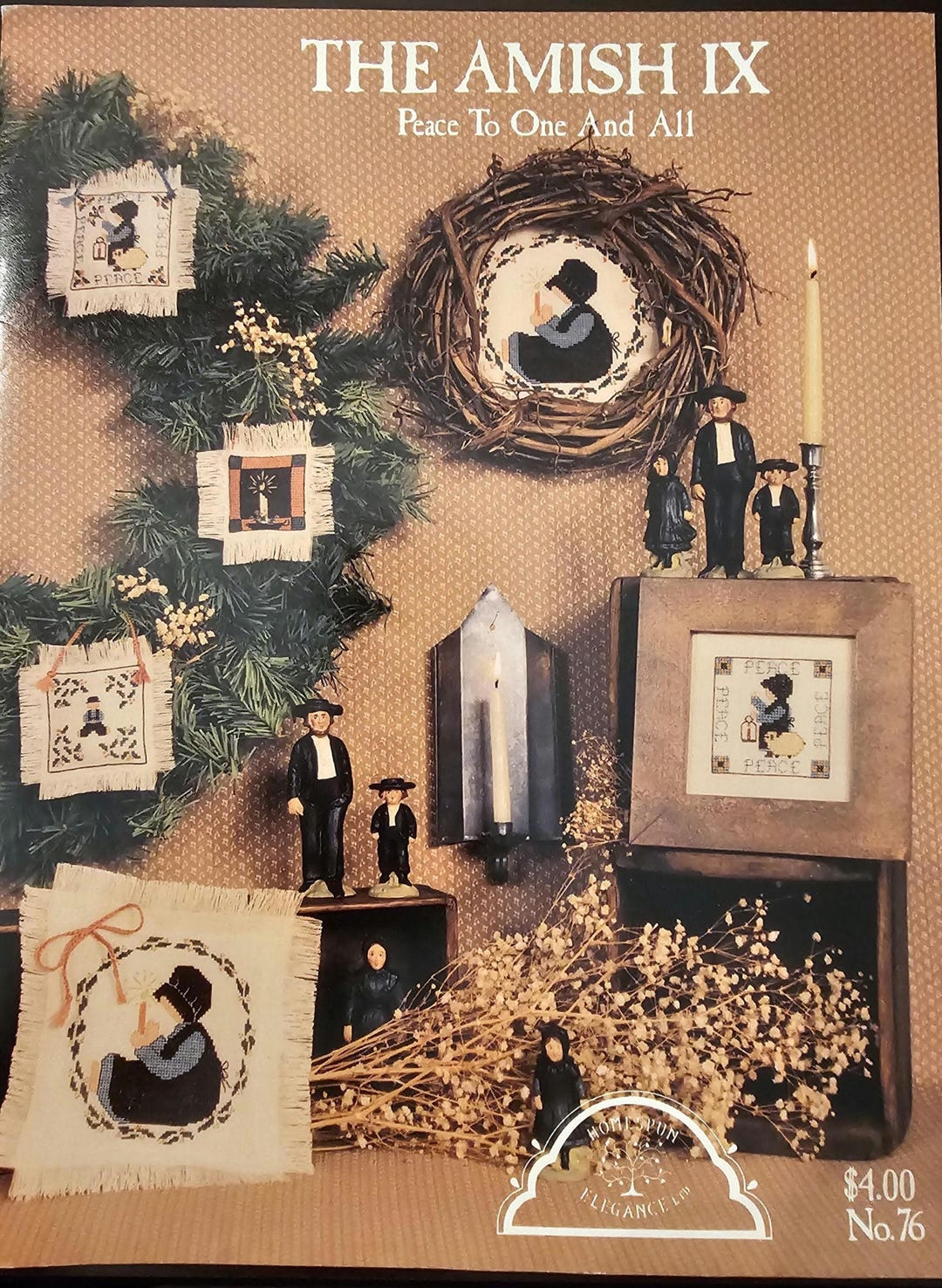 The Amish IX Peace to One and All Cross Stitch Pattern - Etsy