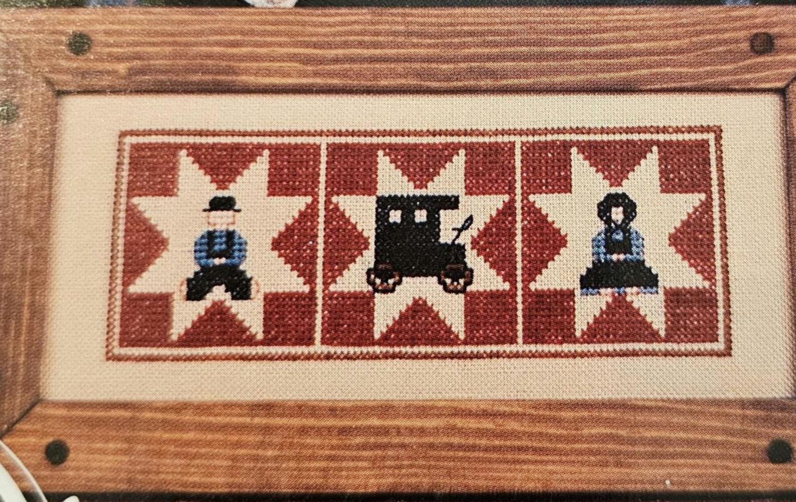 The Amish V Miniatures Cross Stitch Pattern Vintage Cross Stitch - Etsy