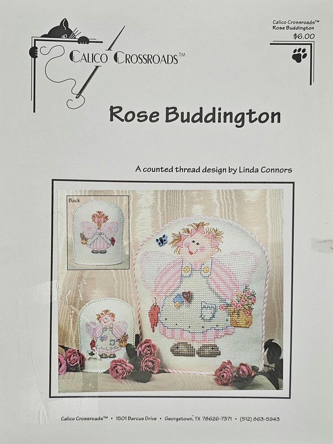 Rose Buddington Cross Stitch Pattern Vintage Cross Stitch - Etsy