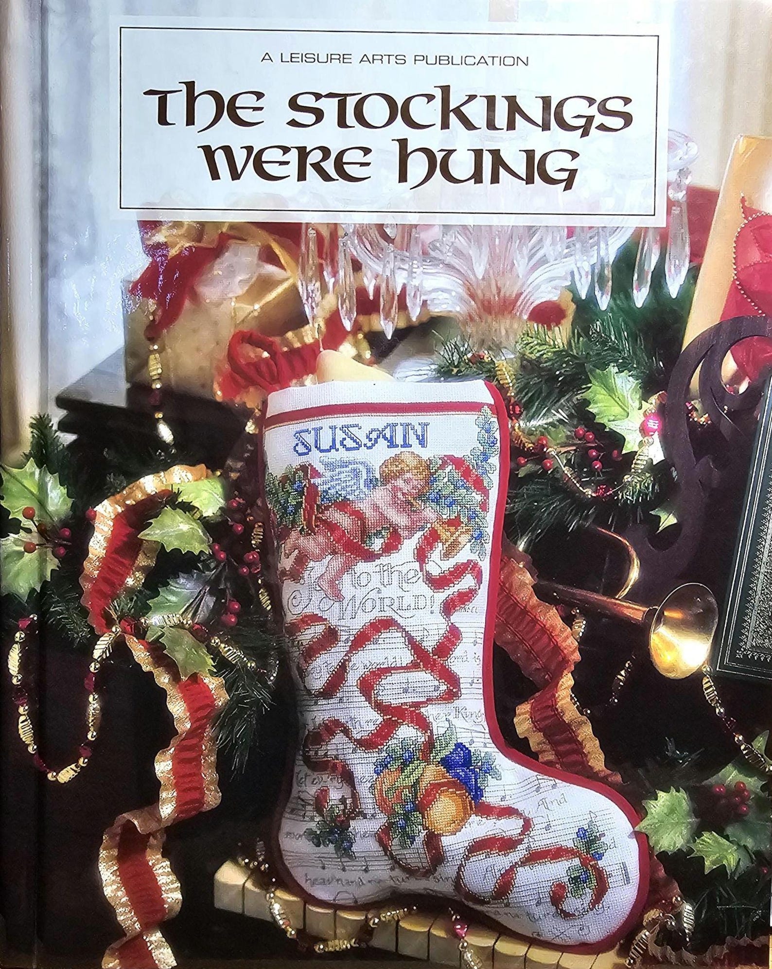 The Stockings Were Hung Cross Stitch Book Vintage Cross Stitch ...