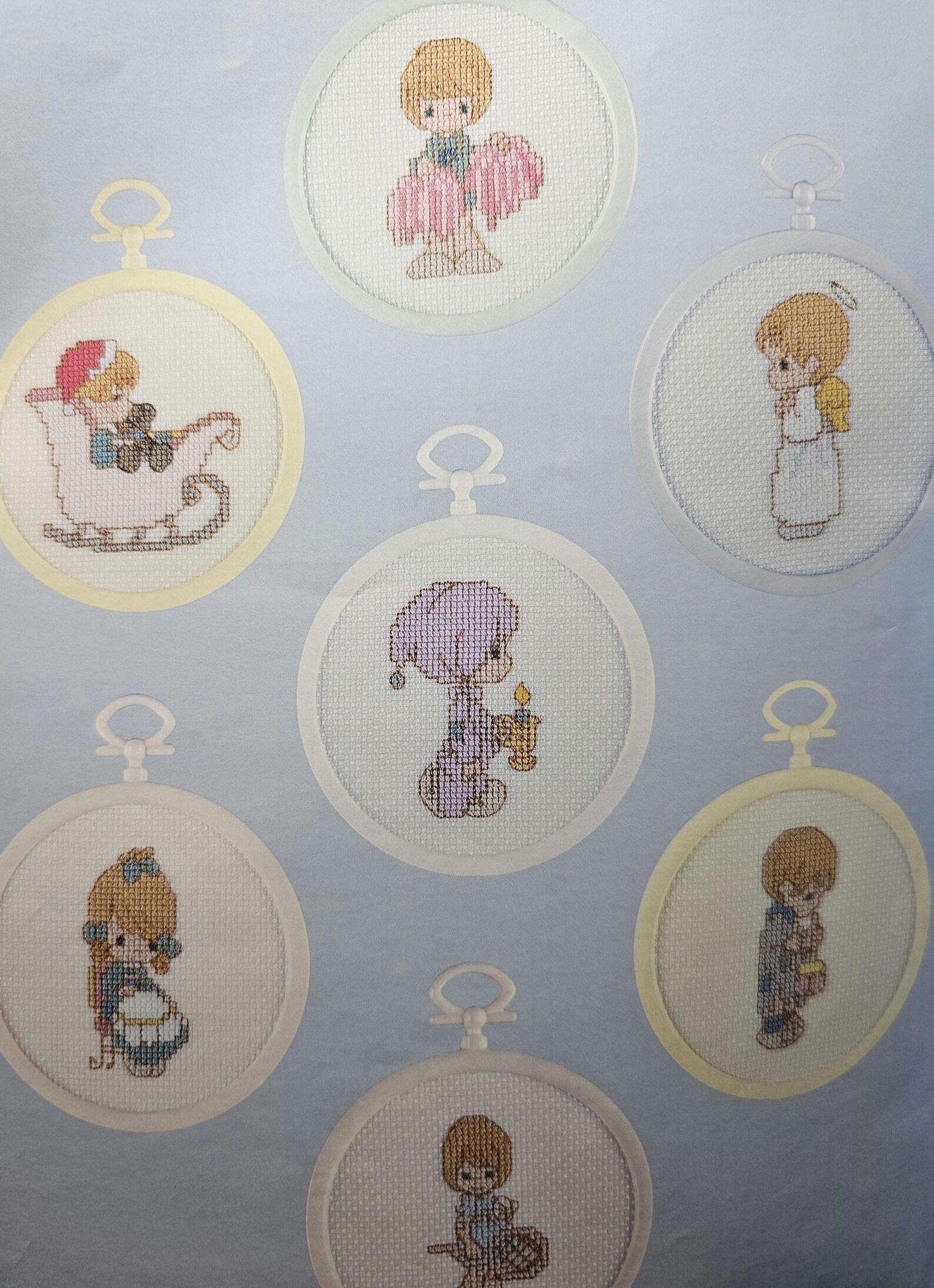Precious Moments in Miniature Cross Stitch Pattern - Etsy