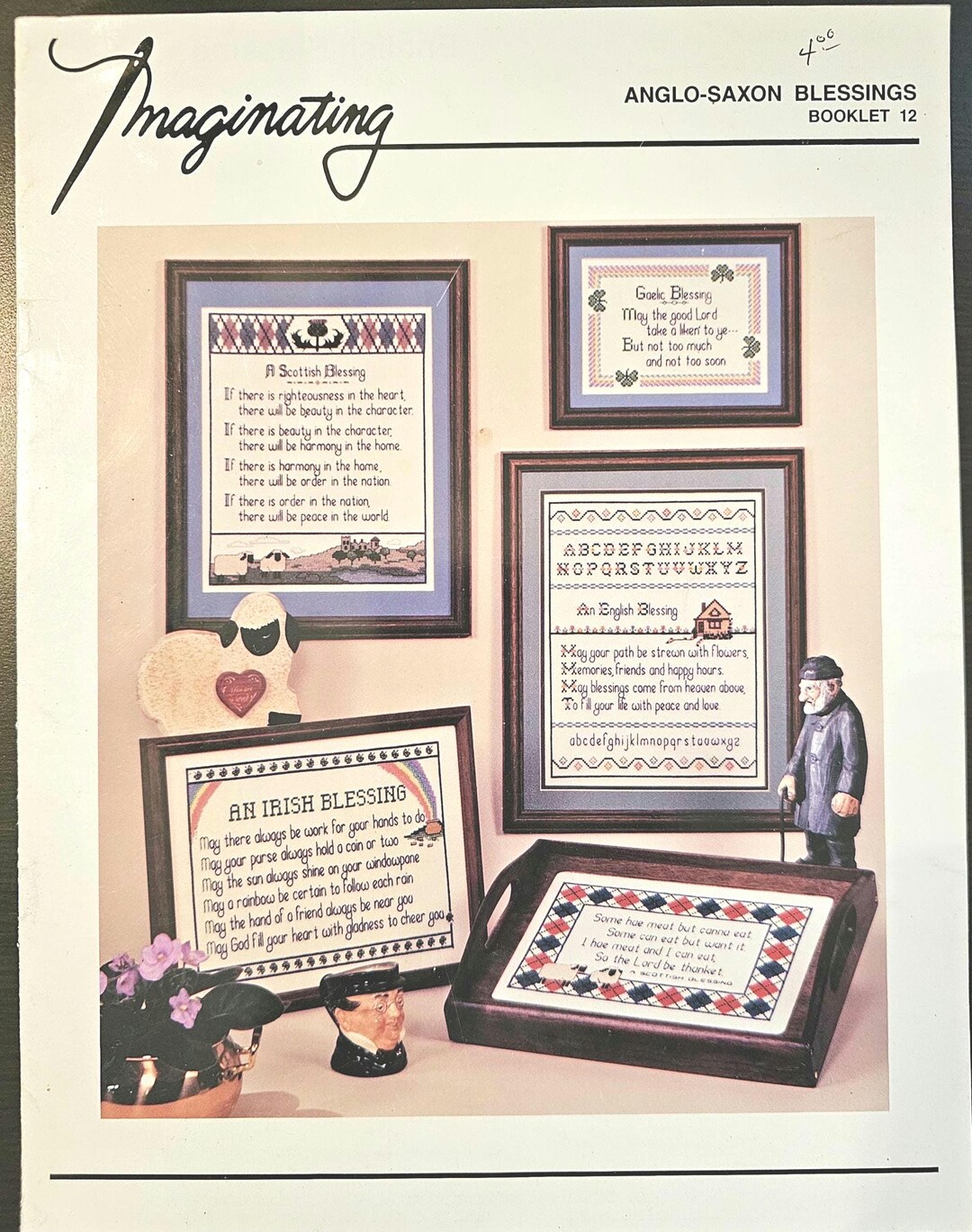 Anglo-saxon Blessings Cross Stitch Pattern Irish Blessing Scottish ...