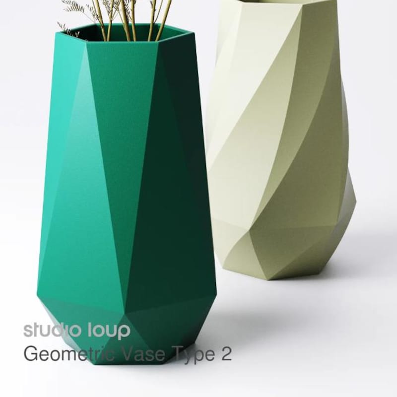 Geometric Vase - Etsy
