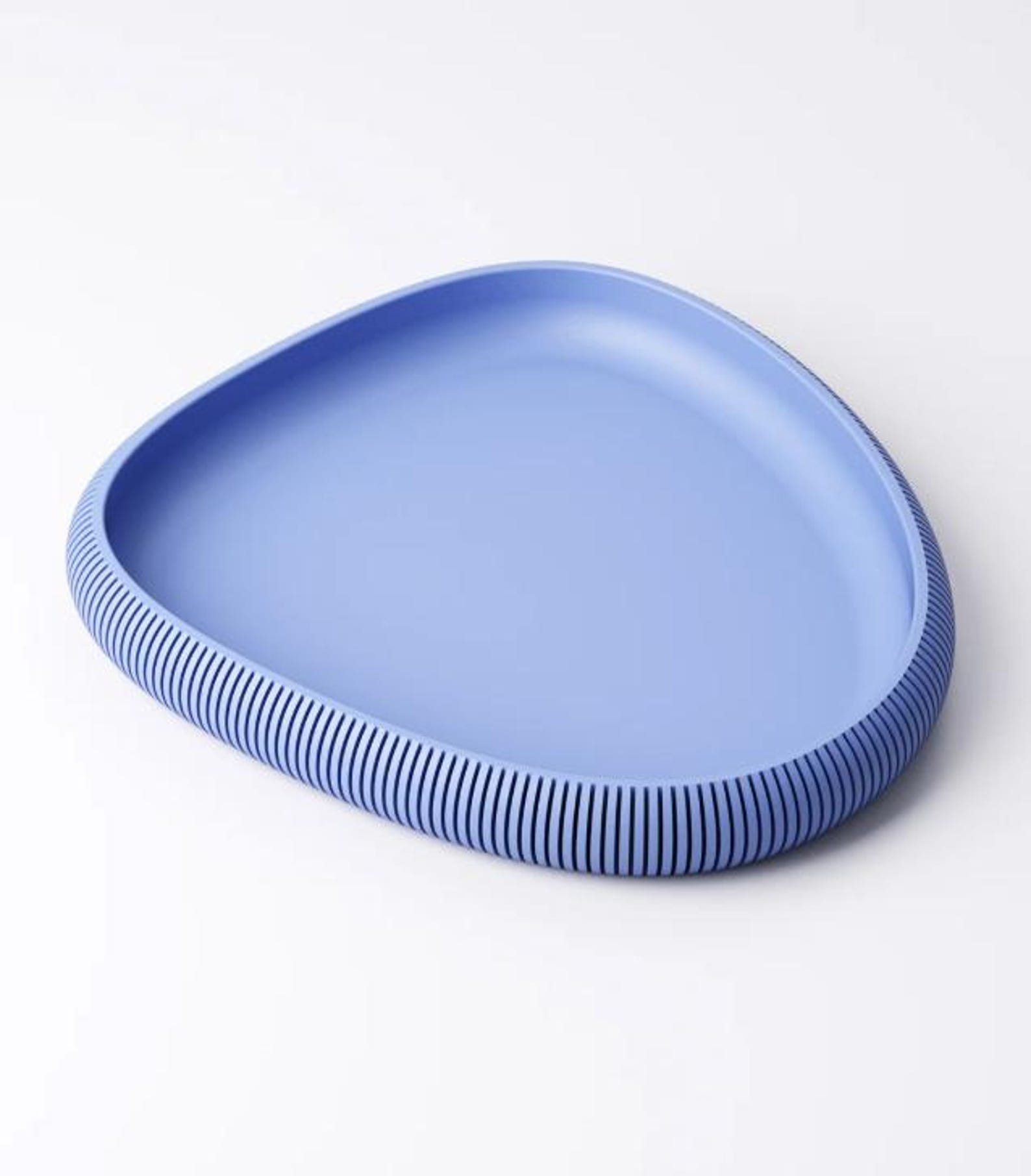 Asymmetric Tray Set | 3D Printed Modern Catchall Trays With Felt Insert ...