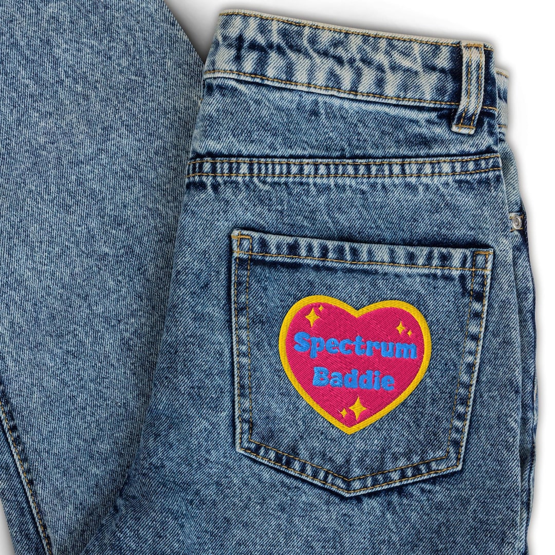 Spectrum Baddie Embroidered Patch - Autism Awareness - Neurodivergent ...