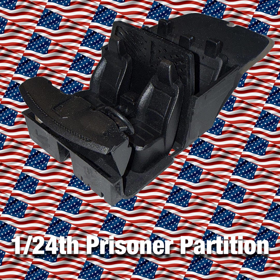 1/24 Motormax Explorer Police Prisoner Partition - Etsy