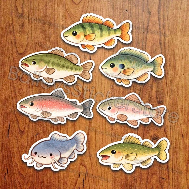 Freshwater Fish - Etsy