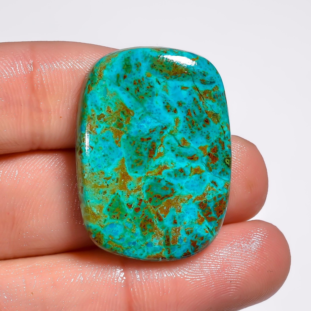 Australian Chrysocolla Cabochon, Loose Gemstone, Jewelry Making (mix ...