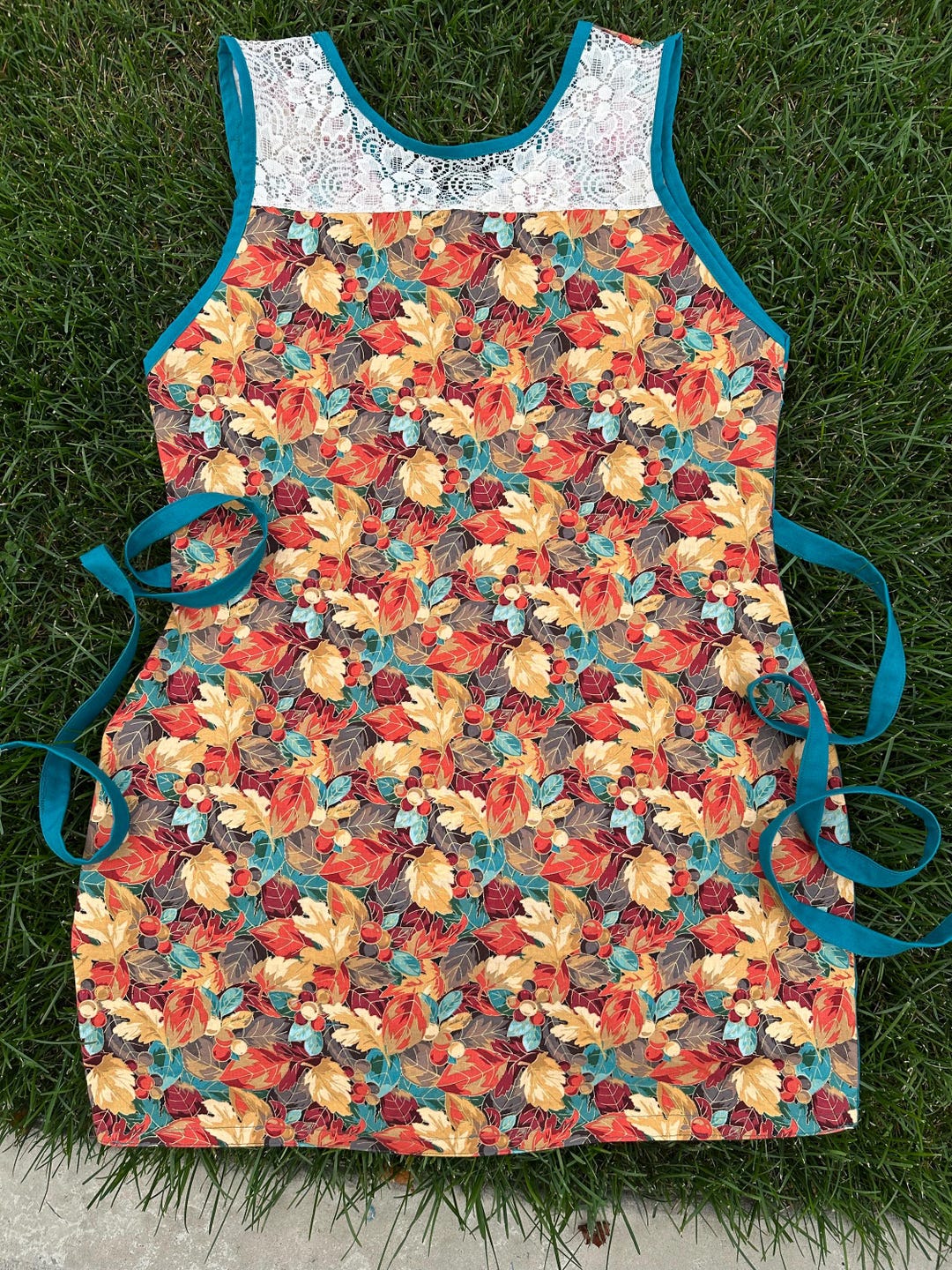 Fall Leaves Frock Dress - Etsy