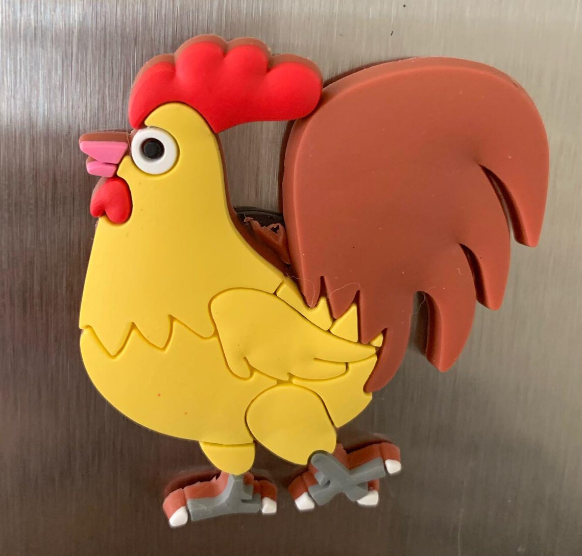 Farm Animal Silicone Fridge Magnets Set – Livestock and Poultry ...