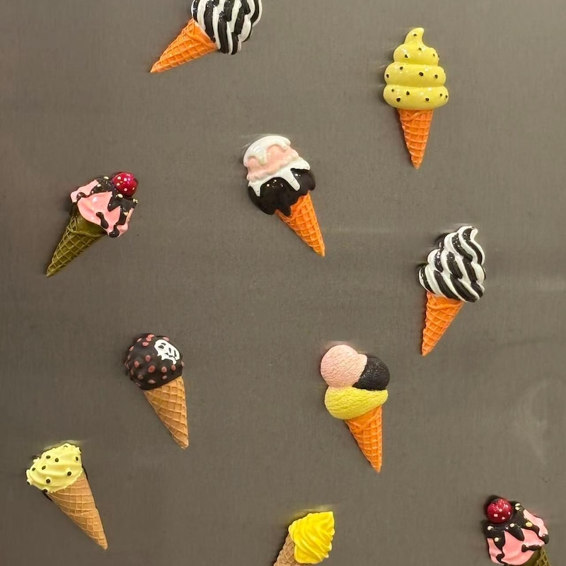 Ice Cream Magnet Resin - Etsy