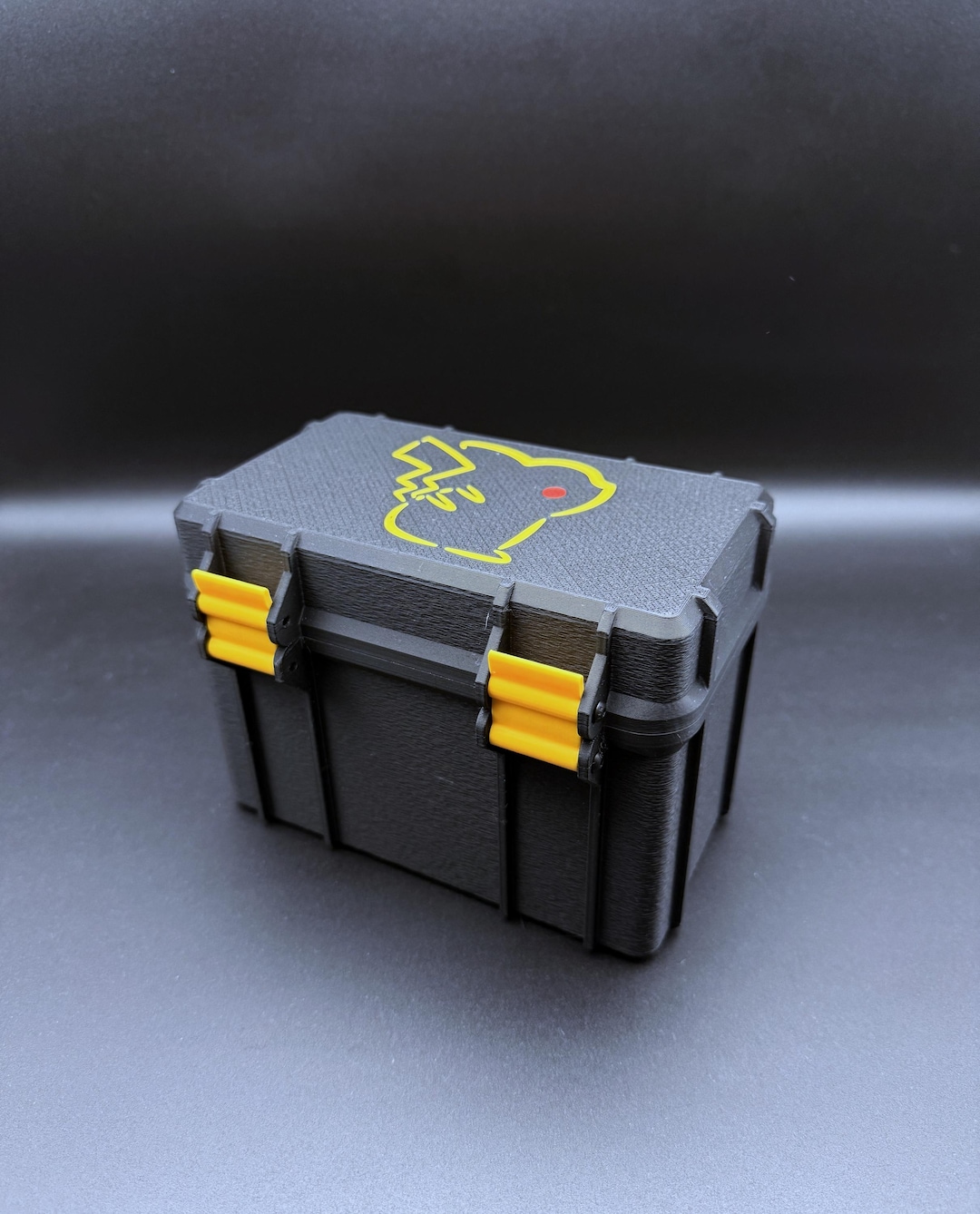 Top Loader Container – Pikachu Edition - Etsy