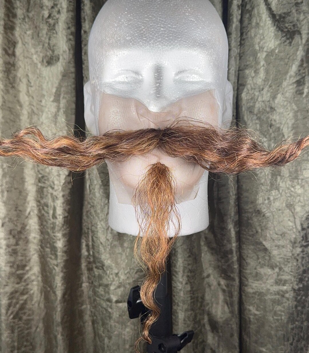 The Connoisseur | Long Curly Mustache With Goatee Theatre/historical ...