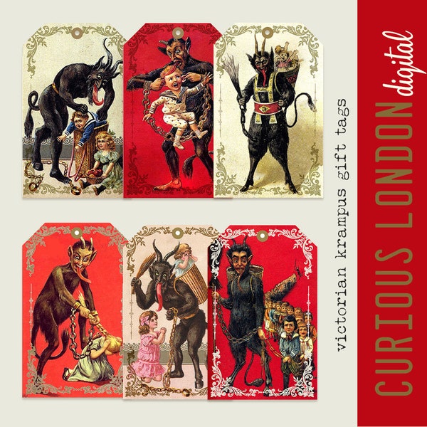 Krampus Tags - Etsy