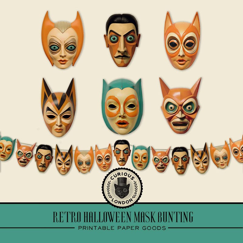 1950s Mask - Etsy