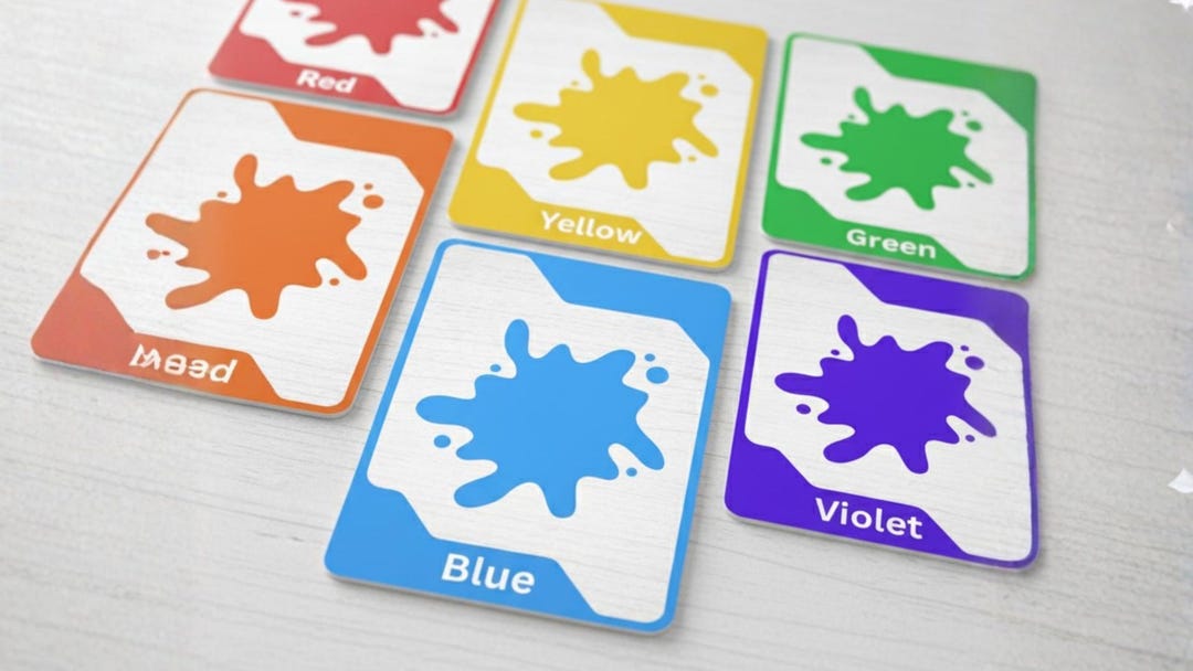 Rainbow Color Flash Cards Printable | Preschool & Toddler Learning ...