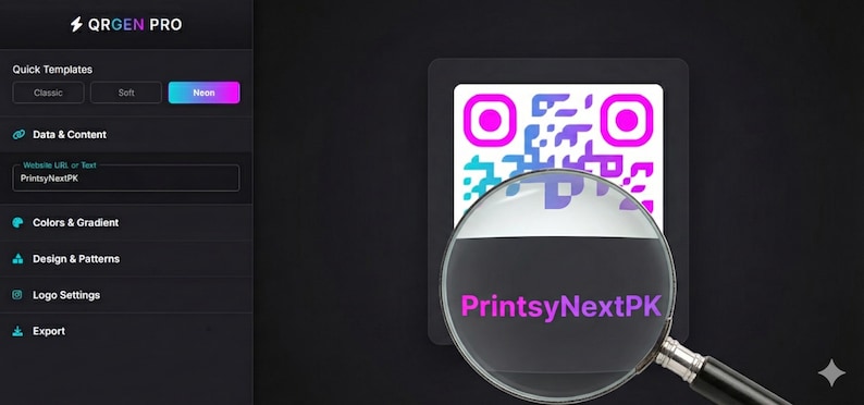 Ultimate QR Code Generator Script | Custom Logo & Gradient QR Maker ...
