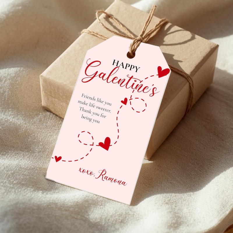 Galentine Gang Gift Tag - 60+ Gift Ideas for 2026