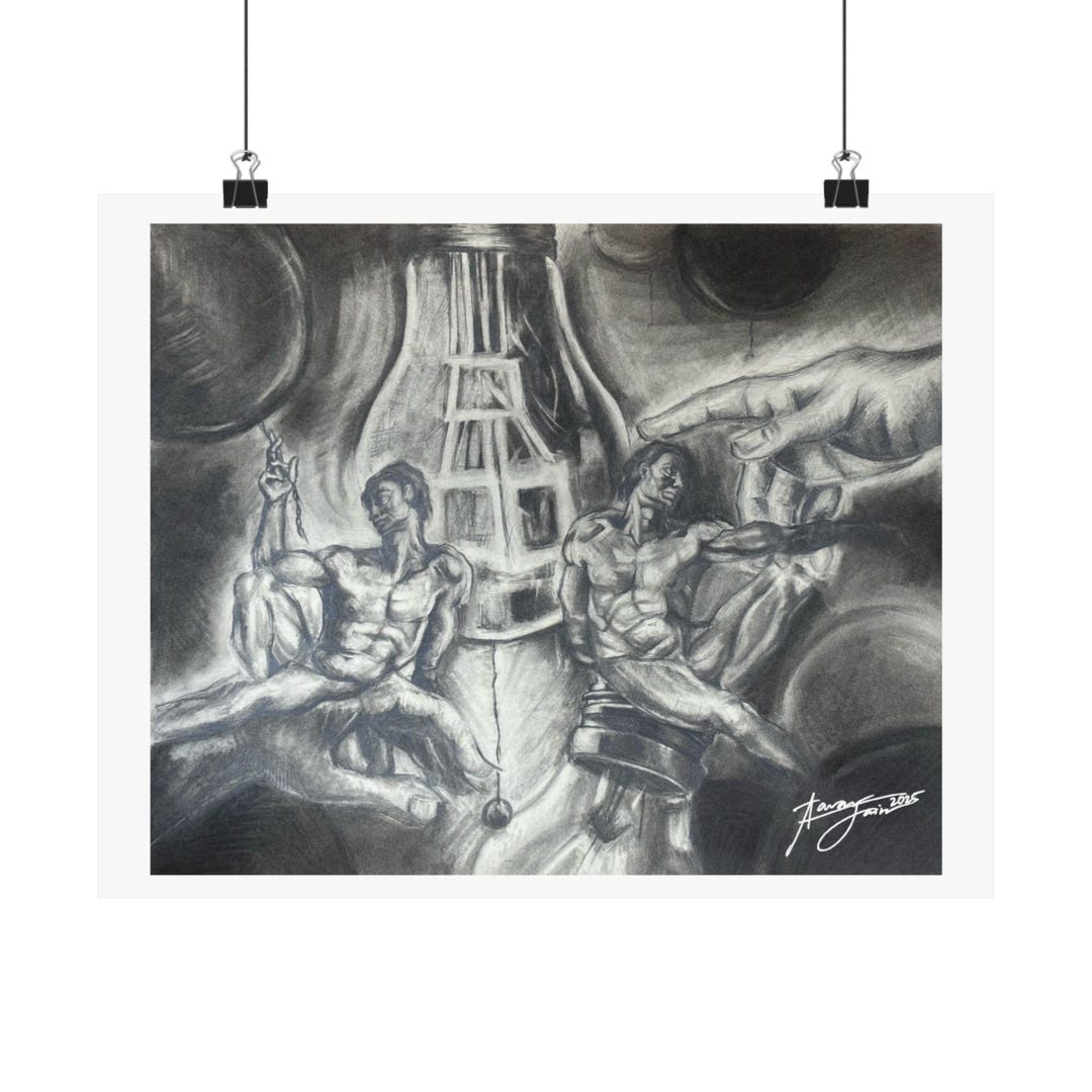 Michelangelo's Creation of Adam Poster: Renaissance Art Print - Etsy