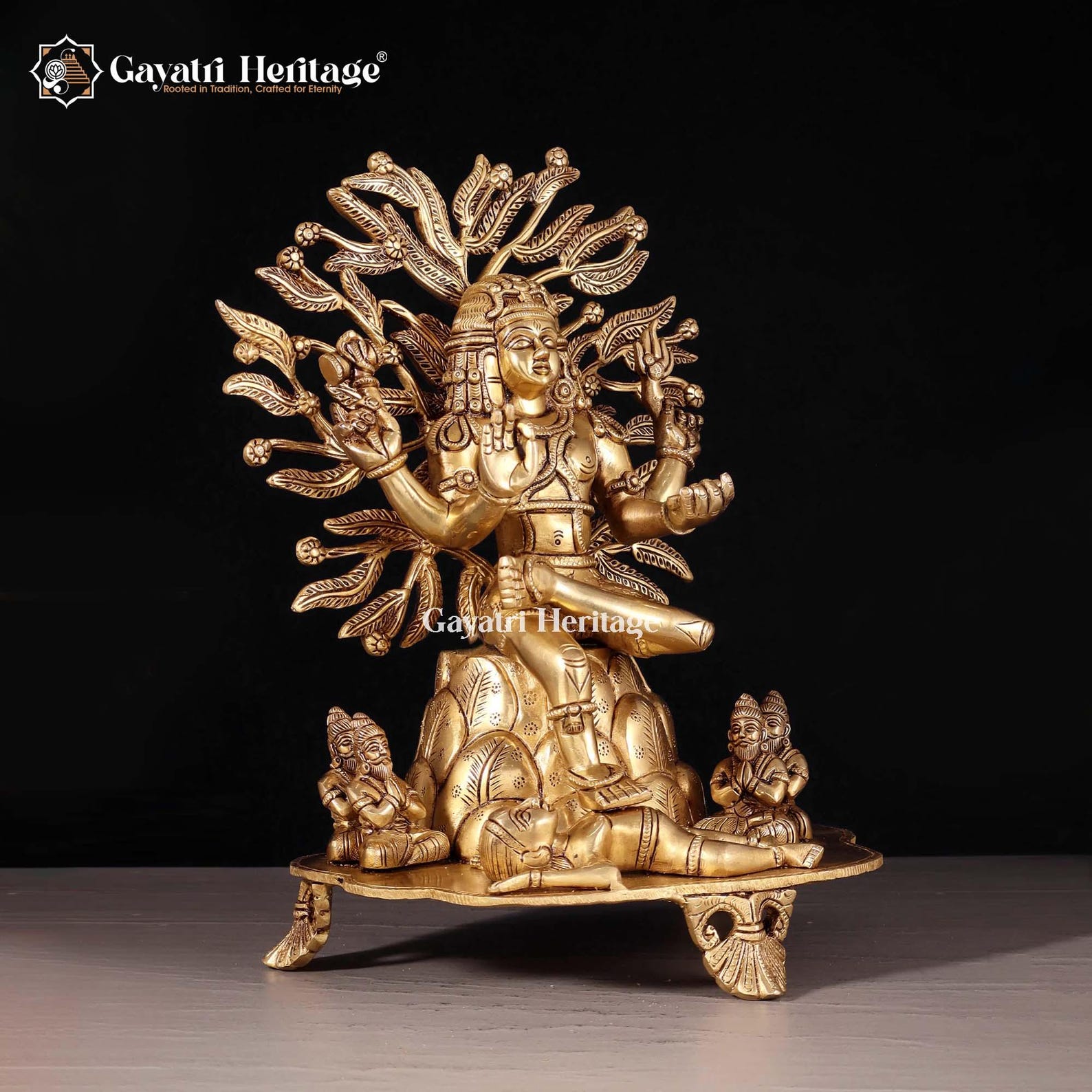 Brass Dakshinamurti Idol | Lord Shiva Guru Murti, Home Pooja Decor - Etsy