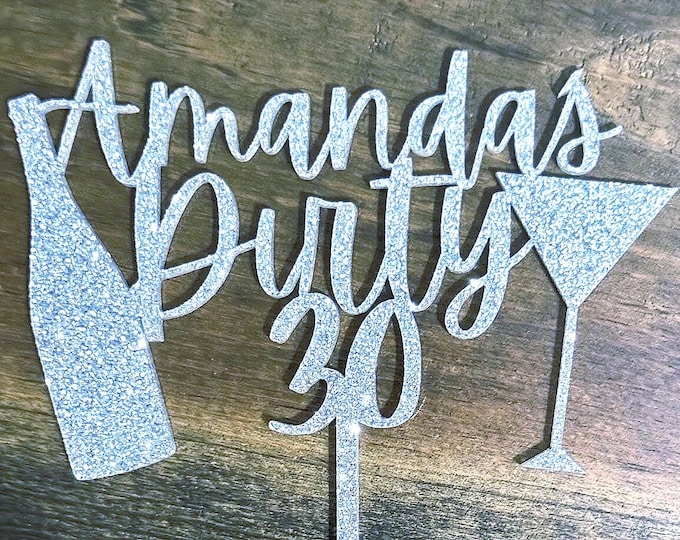 29 Again Cake Topper, 30th Birthday Cake Topper, Dirty Thirty Cake ...