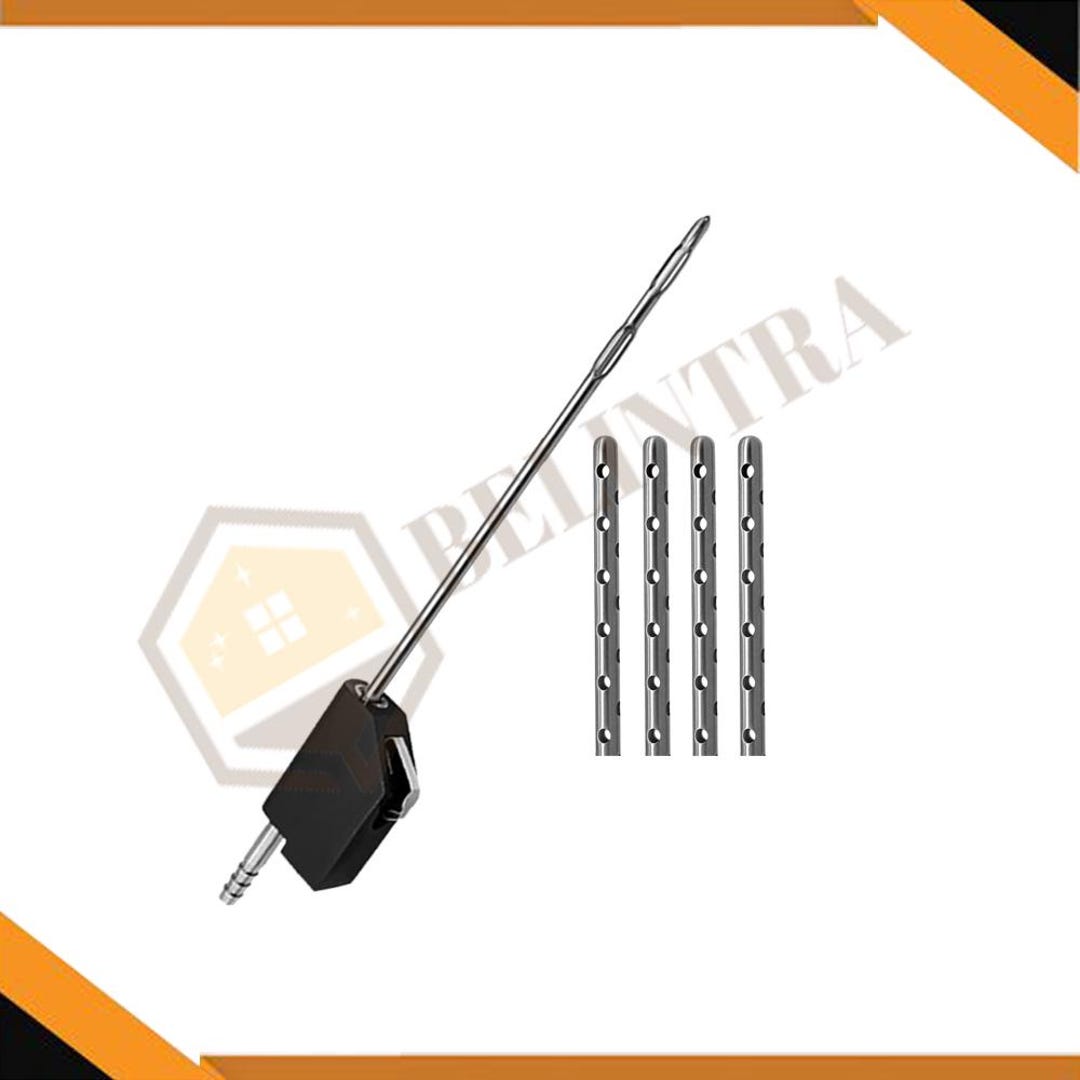 Microaire Pal Style Stainless Steel Sattler Cannula, Multi-hole Cannula ...