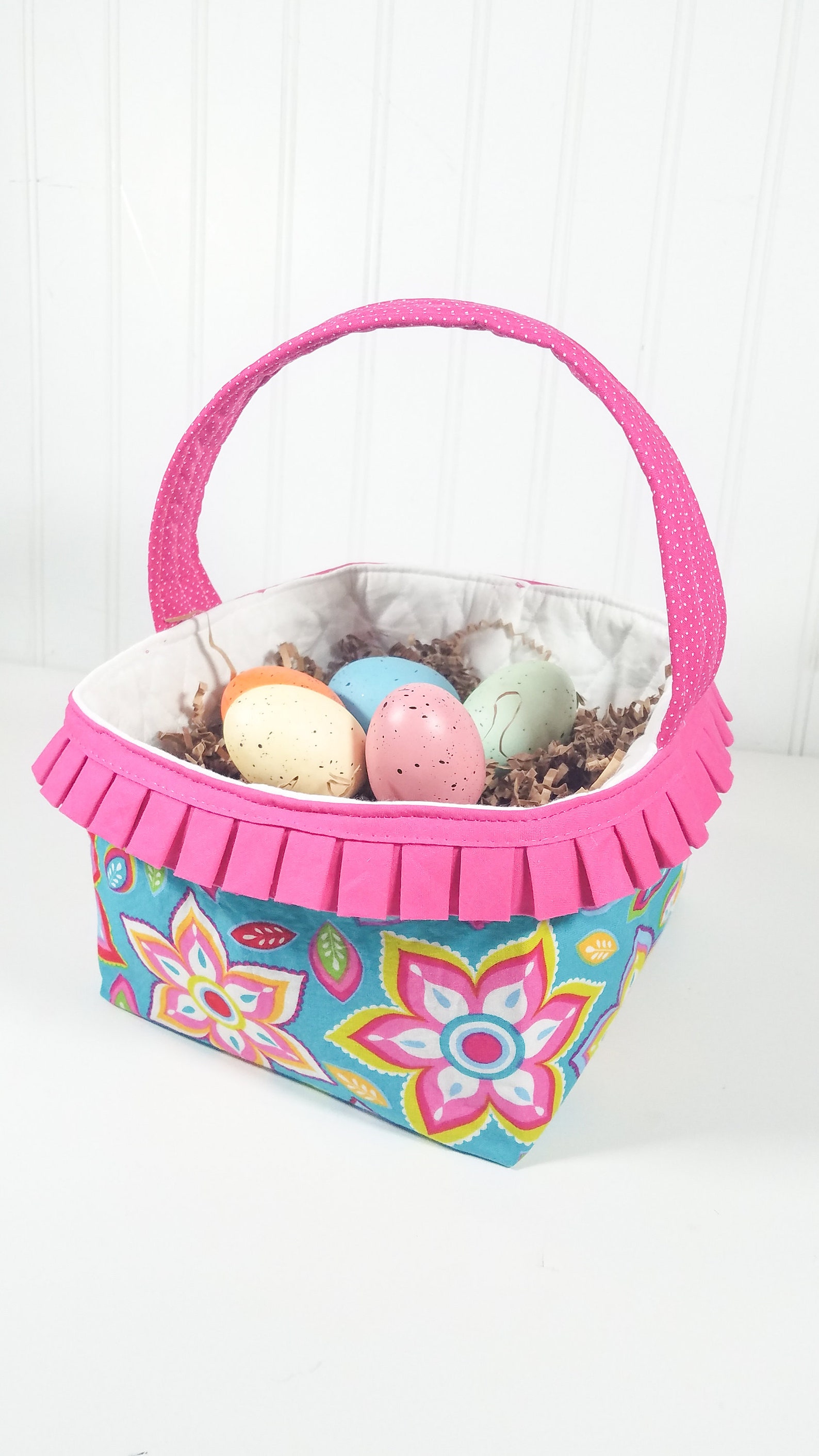 Fabric Basket PDF Pattern, Easter Basket Pattern, Sew Your Own - Etsy