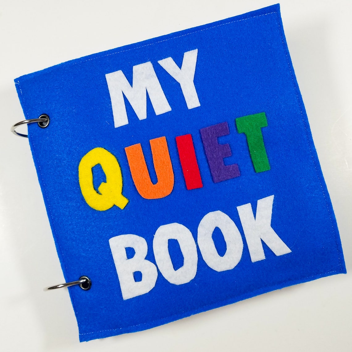 Felt Quiet Book PDF Sewing Pattern Learning Book Colors - Etsy