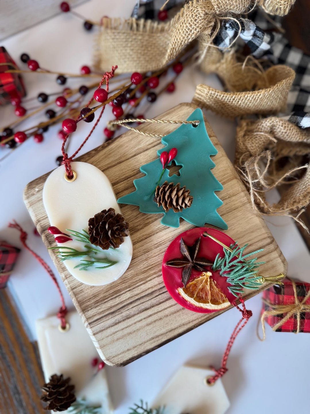 Set of 3 Soy Wax Sachet Set: Cozy Home Decor Gift - Etsy