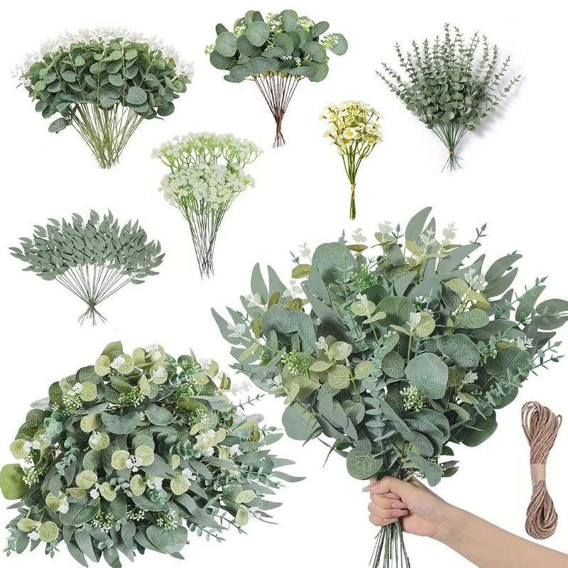 Mixed Artificial Greenery - Etsy