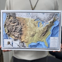 Leduc Map | Wood and Epoxy - Etsy