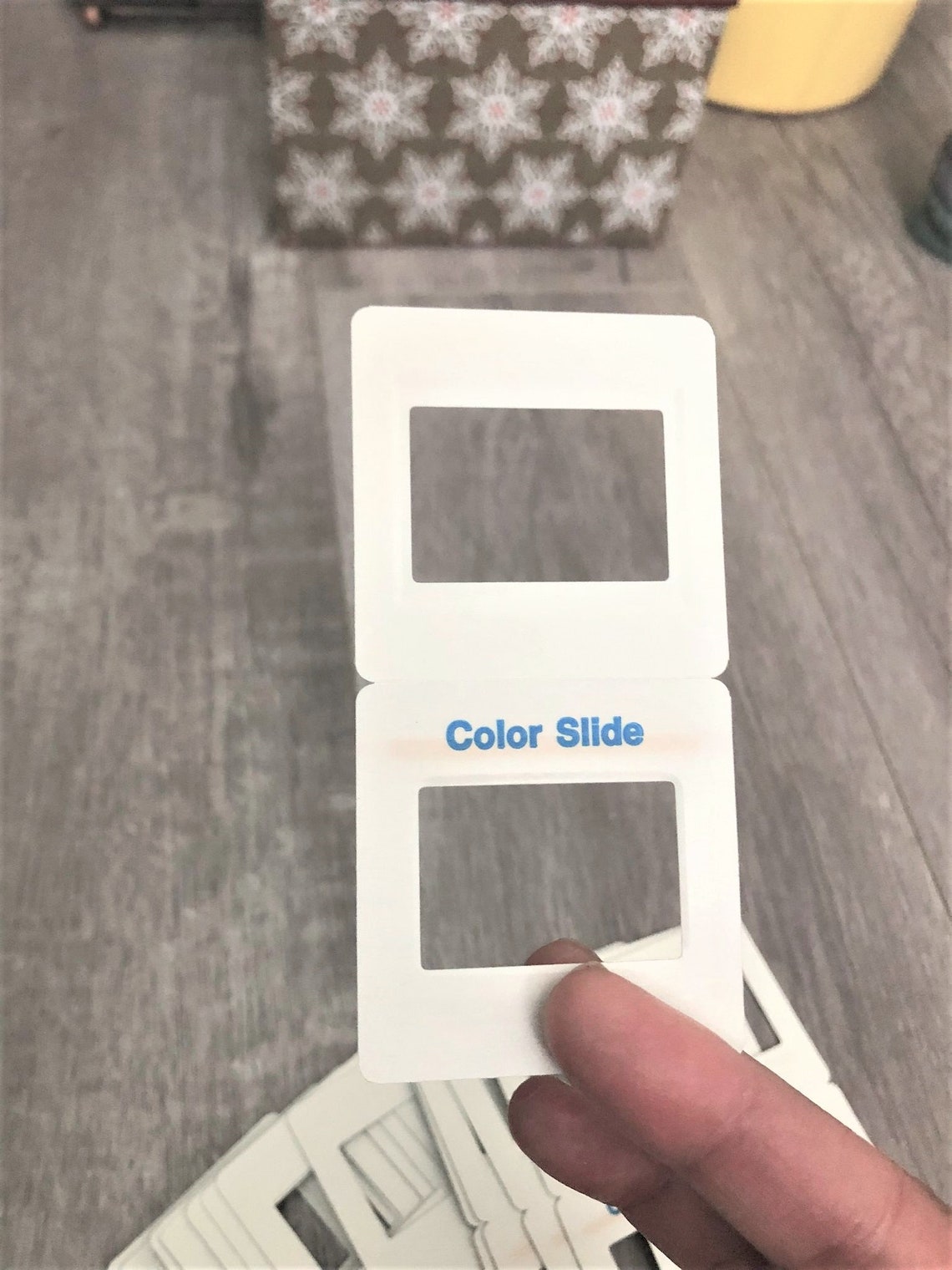 Cardboard Projector Slide Mounts Frames Color Slide - Etsy