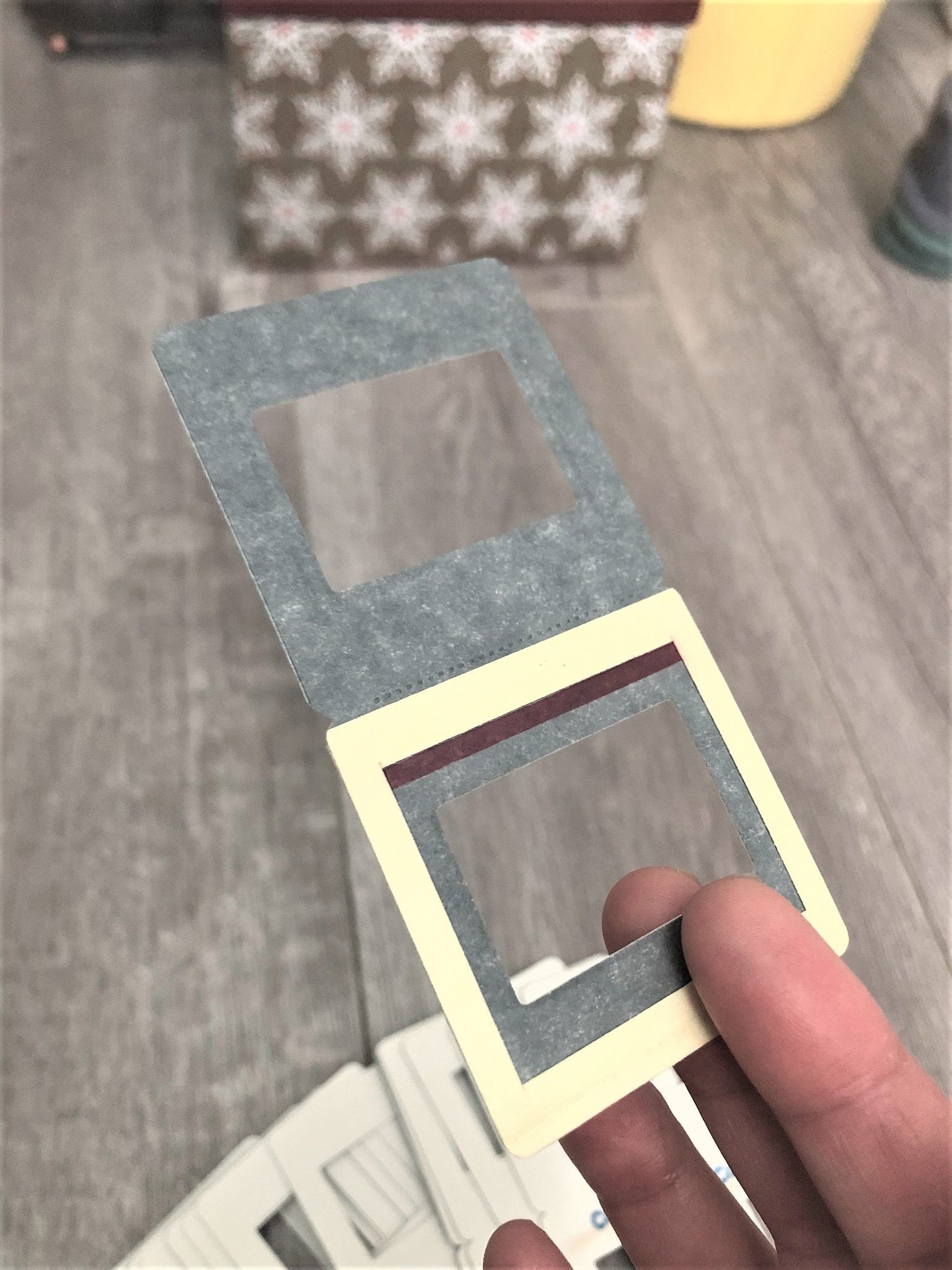 Cardboard Projector Slide Mounts Frames Color Slide - Etsy