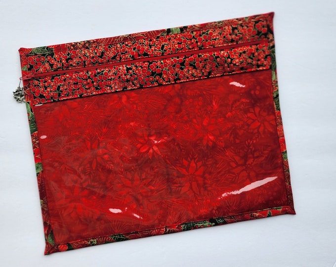 Project Bags for Cross Stitch, Vinyl Front Project Bag for Cross Stitch ...