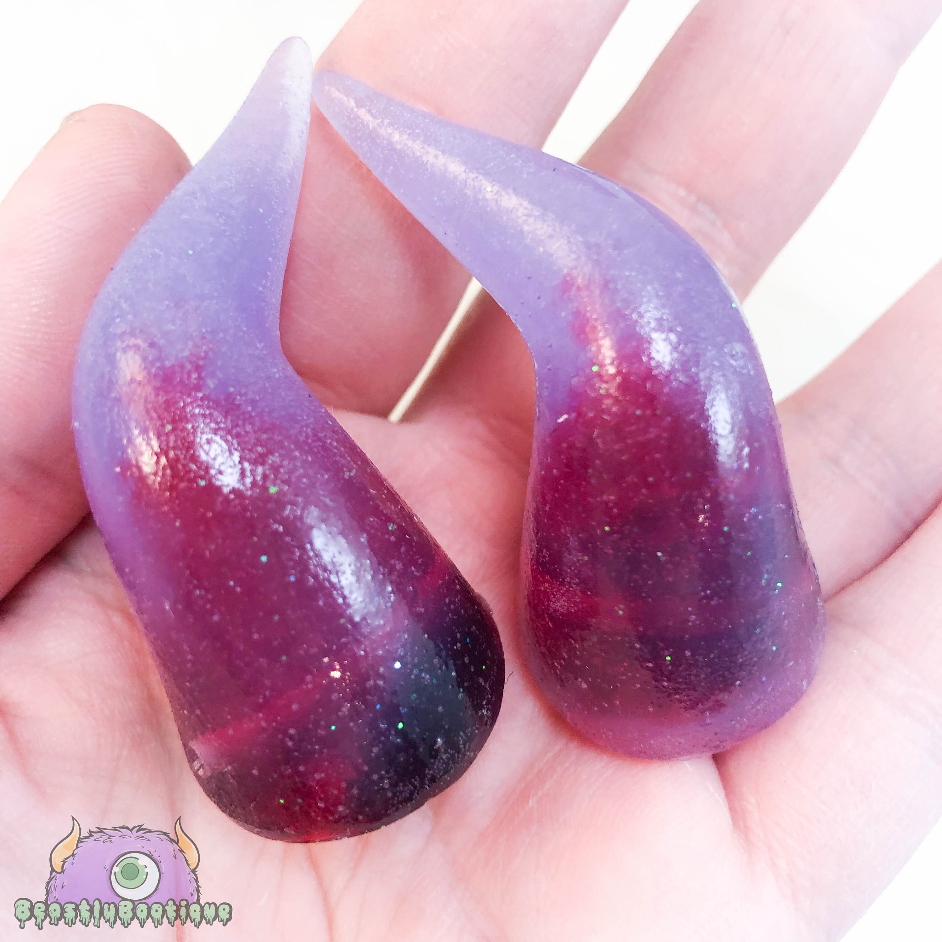 Yami Kawaii Specialty Cast Resin Horns | Etsy