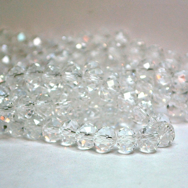 Clear Glass Beads - Etsy