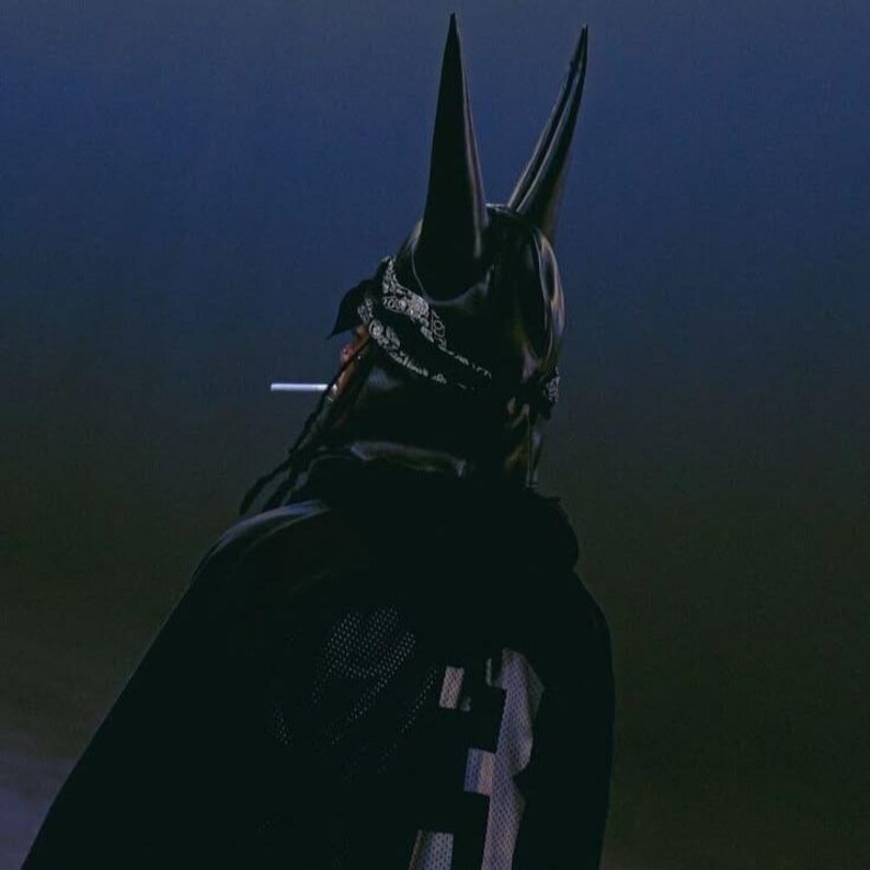 Playboi Carti Opium Core Devil Evil Horns Cap Leather Hat X Anonymous ...