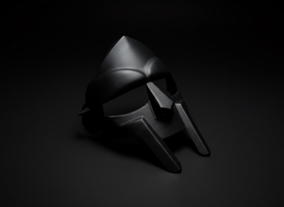 MF DOOM Inspired Mask | Madvillain Face Armor | Hand-forged Medieval ...