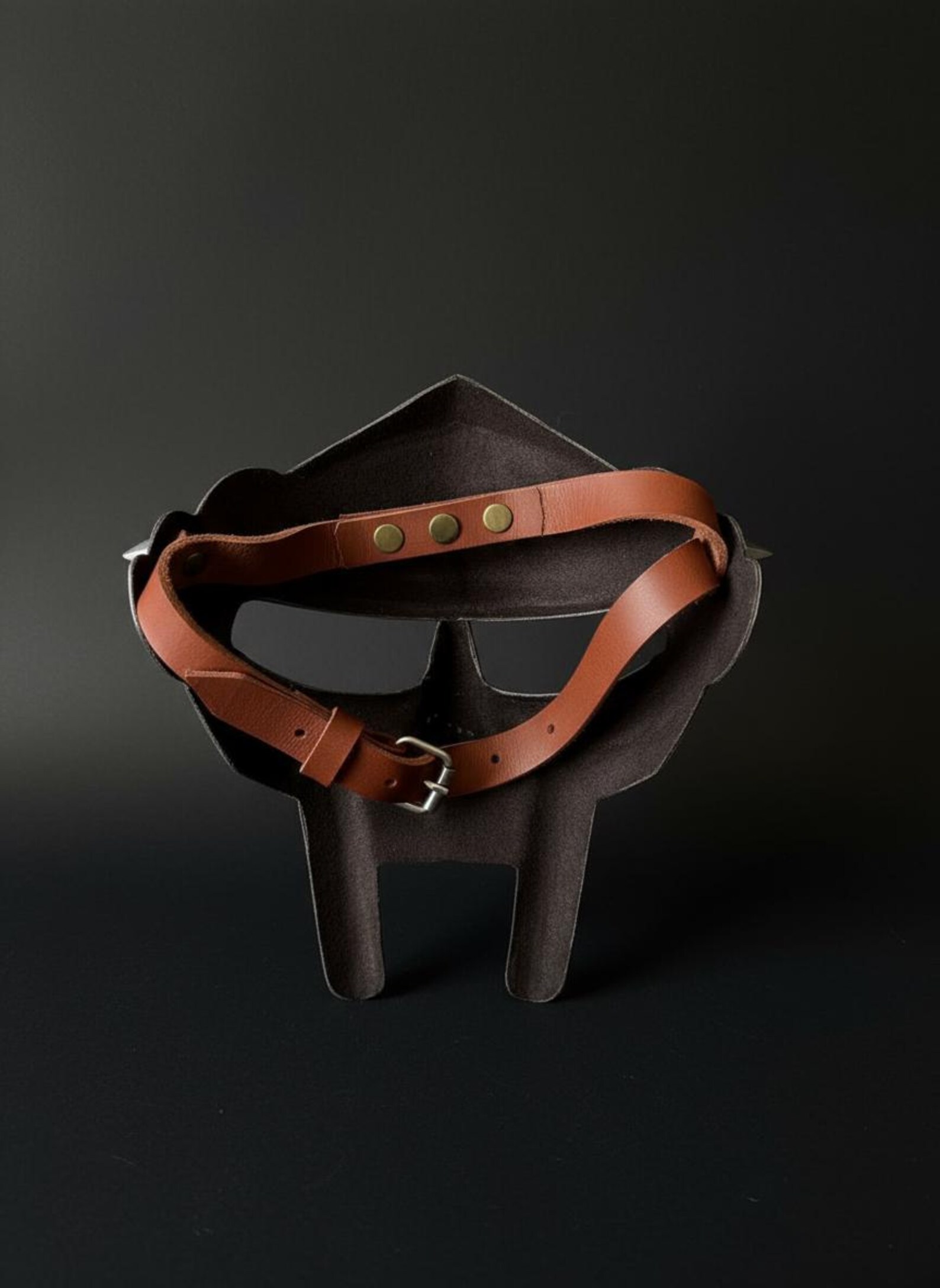 MF DOOM Inspired Mask | Madvillain Face Armor | Hand-forged Medieval ...