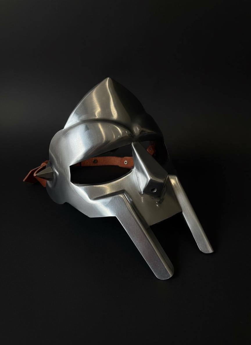 MF DOOM Inspired Mask | Madvillain Face Armor | Hand-forged Medieval ...