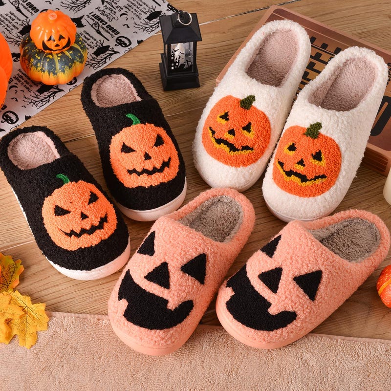 Spooky Slippers for Halloween - Etsy