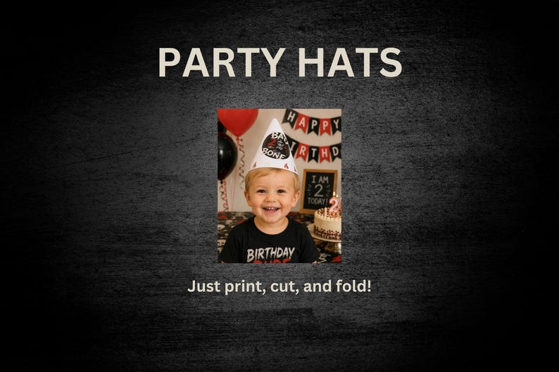 Bad 2 the Bone Skeleton 2nd Birthday Invitation | Kids Party Bundle ...