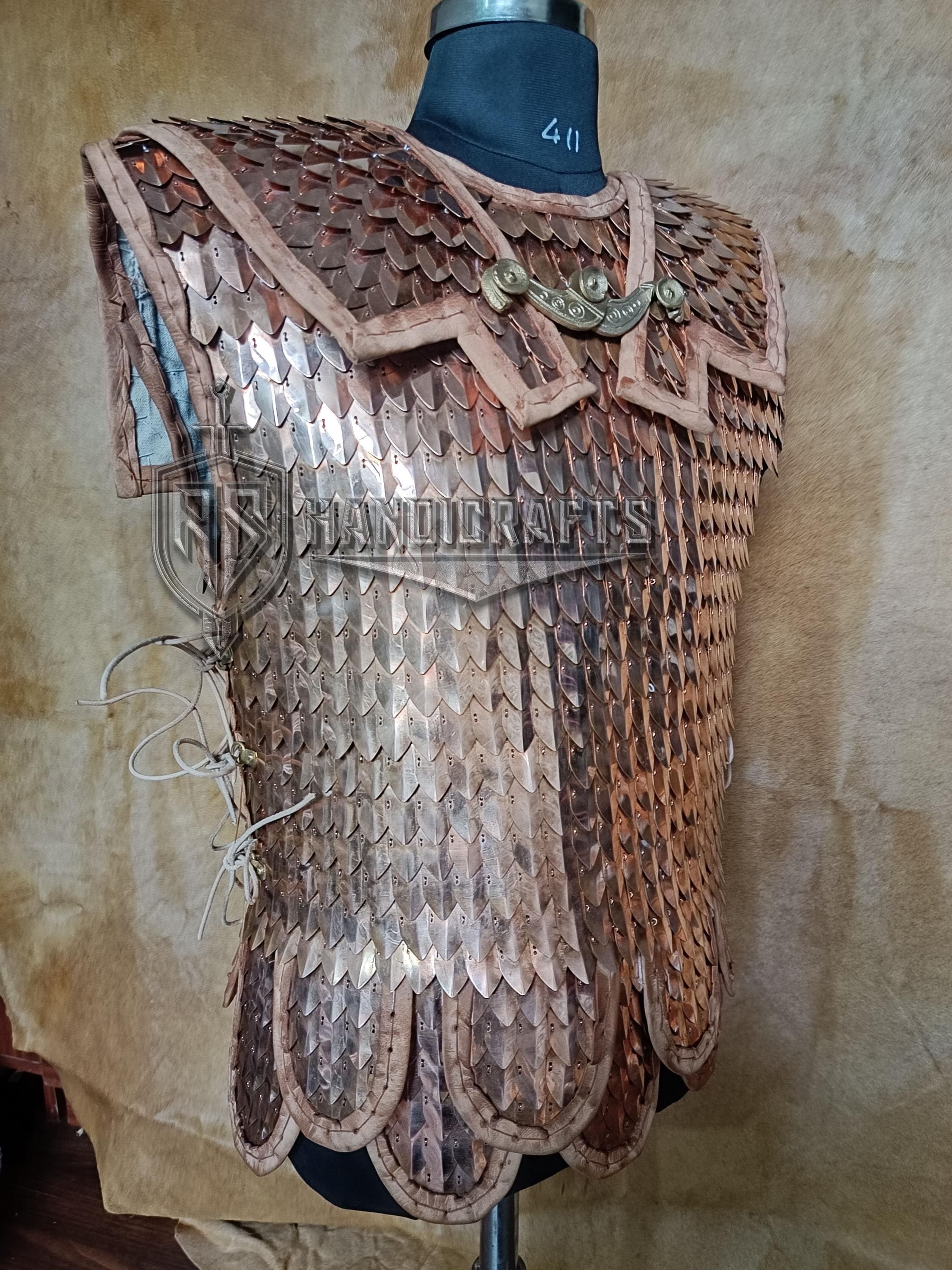 Roman Scale Armor Squamata With Doubler – Historical Lorica Replica for ...
