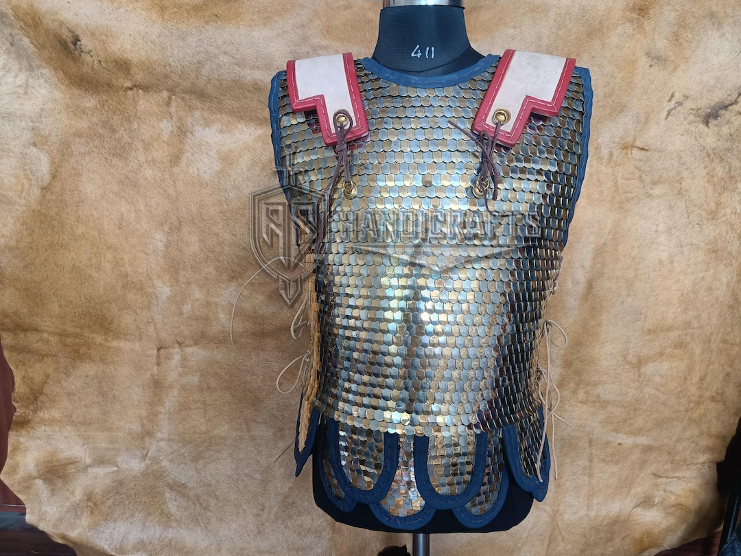 Roman Scale Armor Lorica Squamata | Historical Replica Armor | LARP ...