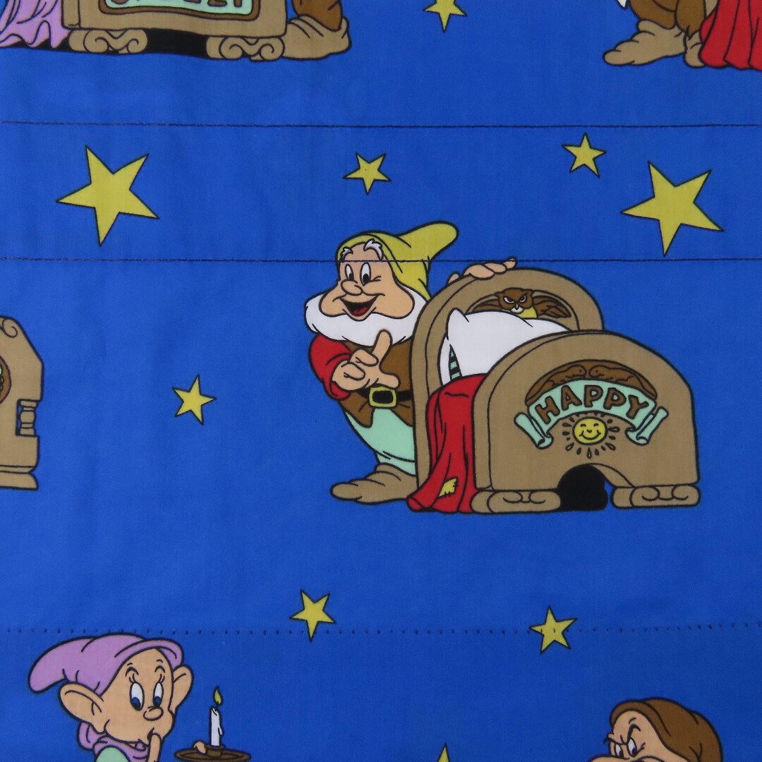 Vintage Snow White and the Seven Dwarfs Valance - Etsy
