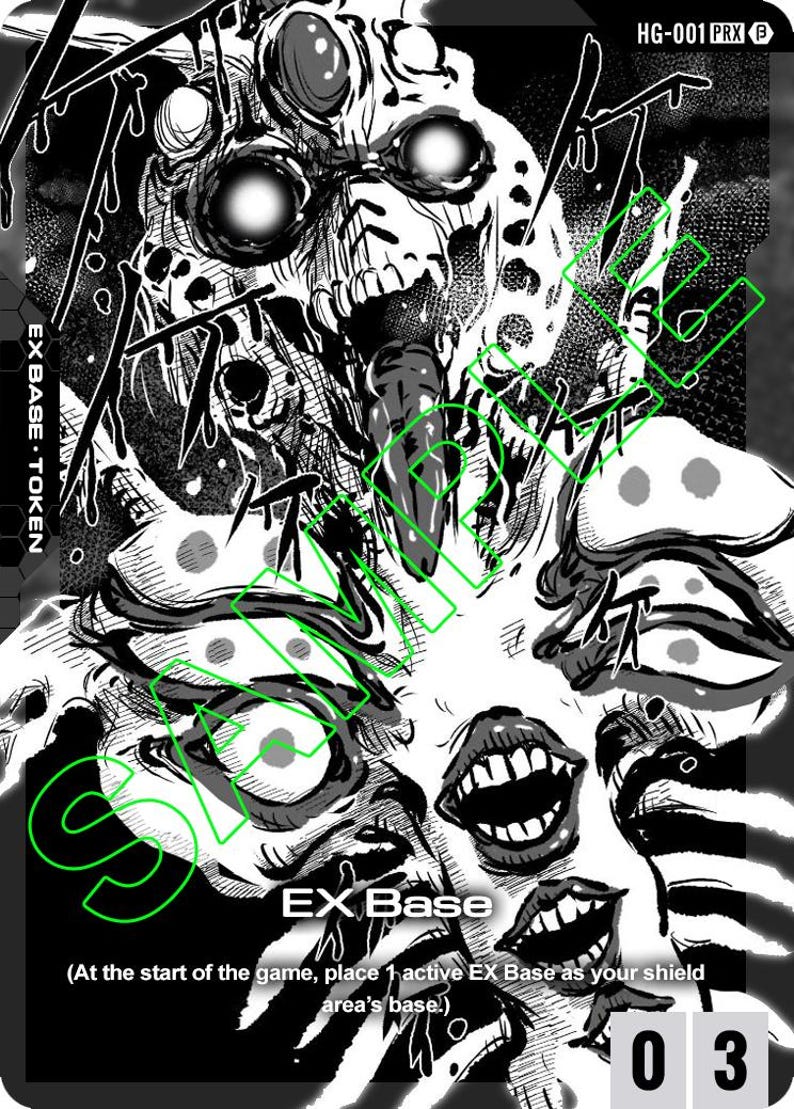 Gundam TCG Horror Proxies - Etsy