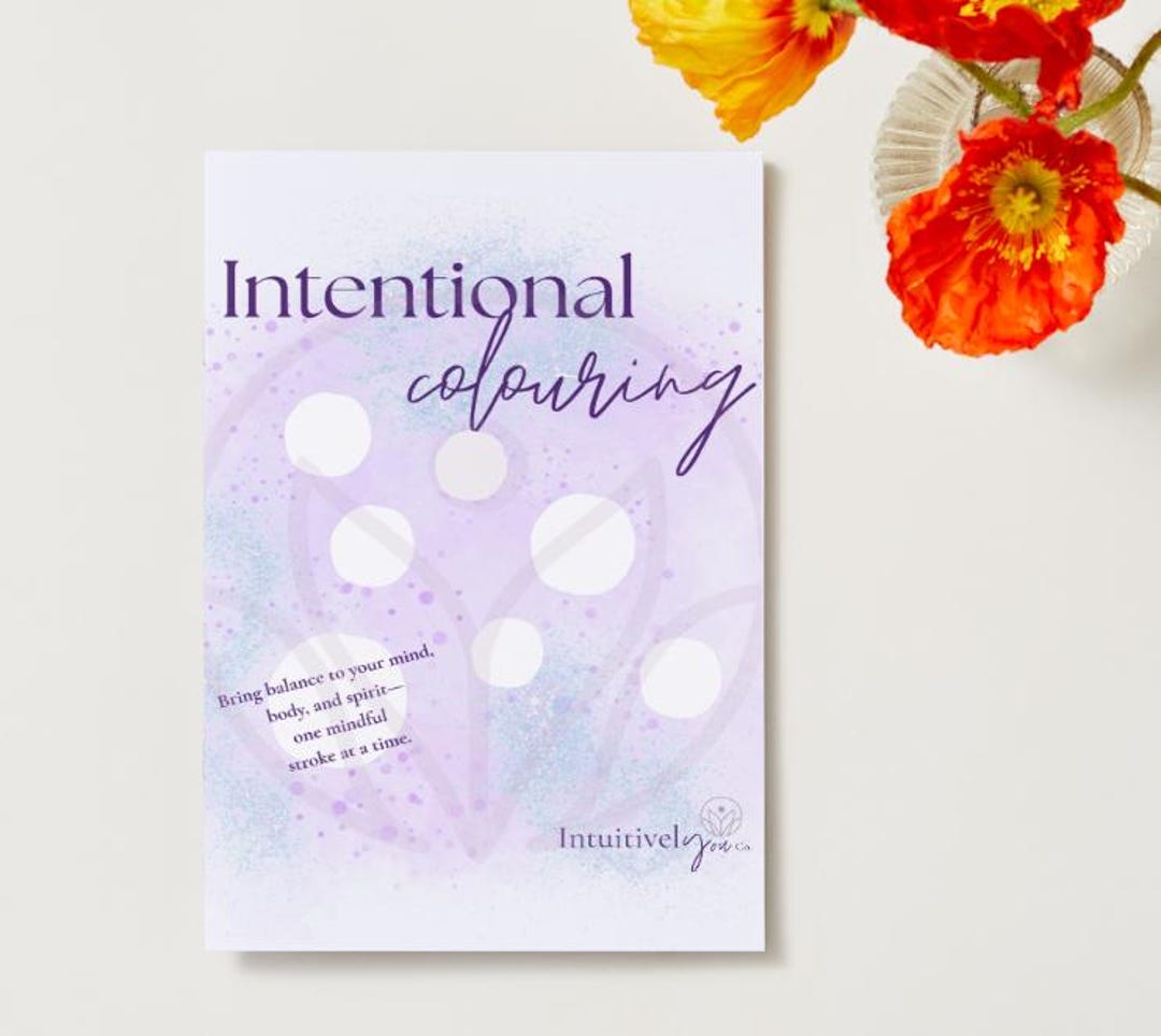 Reiki Coloring Book Printable PDF + PNG • Mindfulness Pages With ...