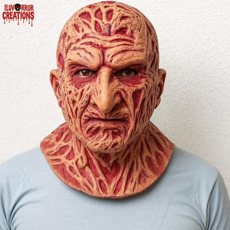 Realistic Freddy Krueger Mask - Etsy
