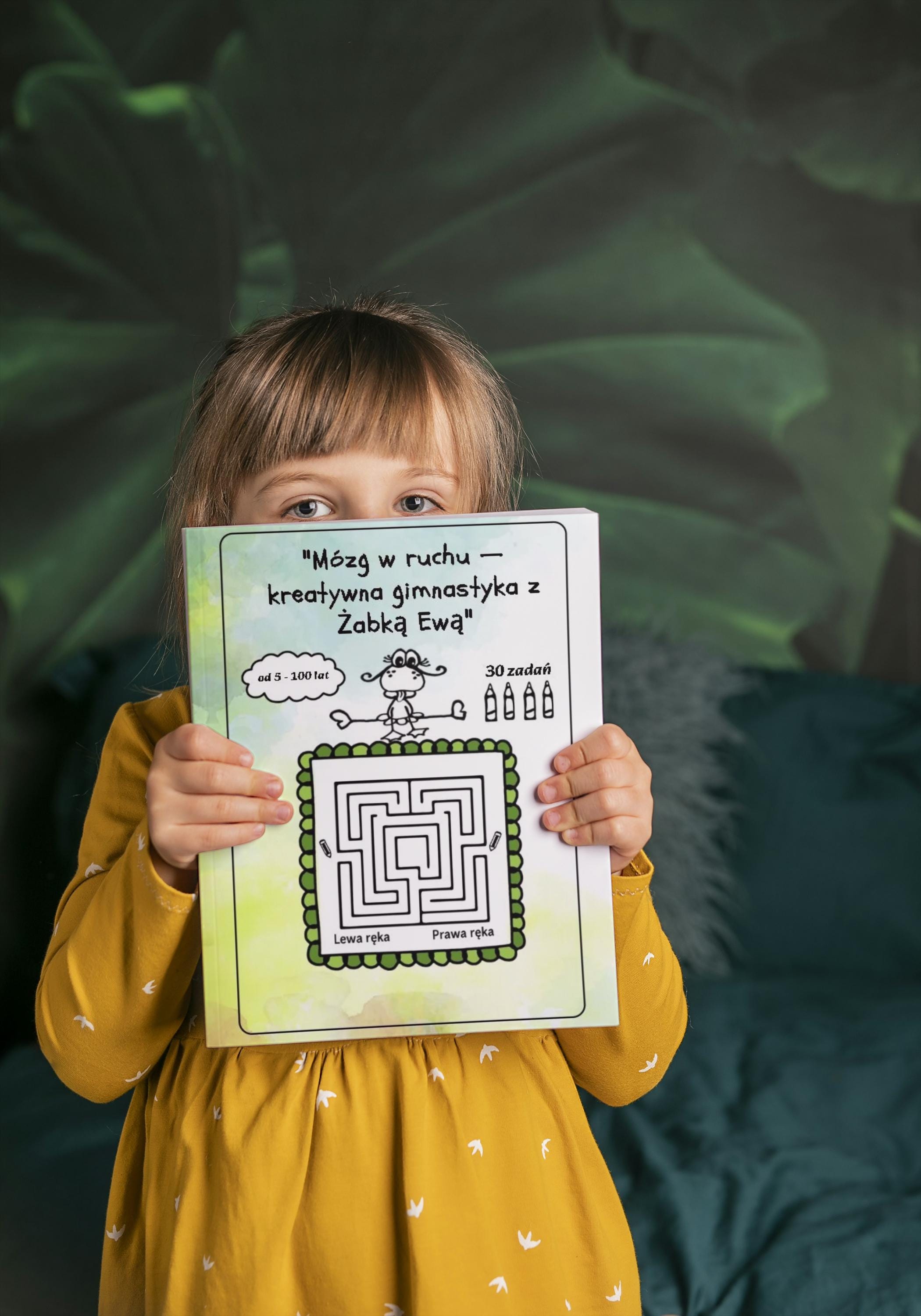 Brain Gym Printable Workbook in Polish — 30 Fun Exercises With Ewa the ...