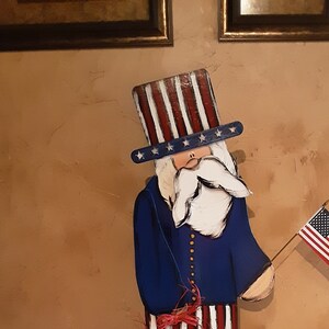 Uncle Sam Independence Day Decoration - Etsy